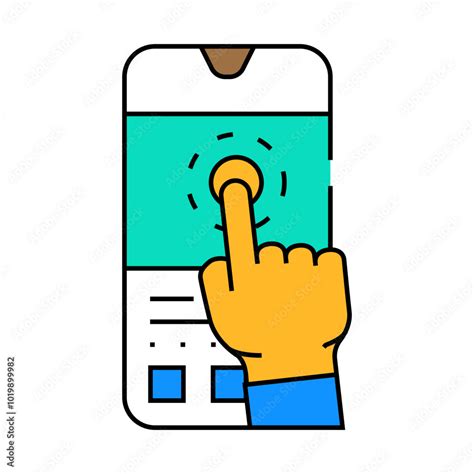 User Testing Ux Ui Design Line Icon Vector User Testing Ux Ui Design