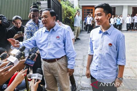 Prabowo Gibran Terima Nota Deklarasi Dukungan Koalisi Indonesia Maju