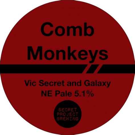 Comb Monkeys Secret Project Brewing Untappd