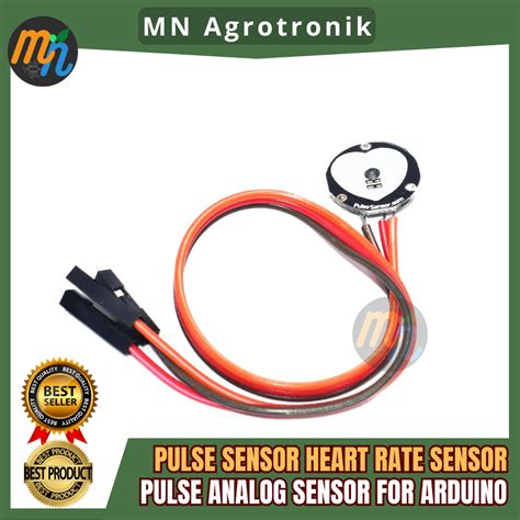 jual pulse sensor heart rate sensor pulse analog sensor for arduino