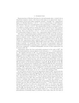 The Approximate Degree Of DNF And CNF Formulas DeepAI