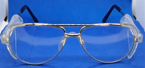 Bouton Aviator Style Safety Glasses With Side Shields Model Etsy