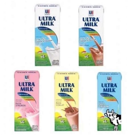 Jual Ultra Jaya Susu Ultra Milk Susu UHT 250 Ml Di Seller Pasarmart Id