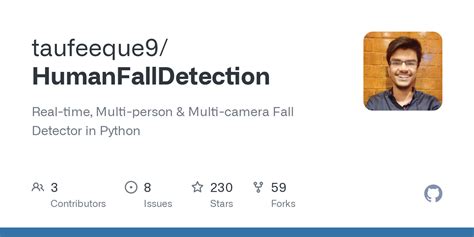 GitHub Taufeeque HumanFallDetection Real Time Multi Person Multi Camera Fall Detector In
