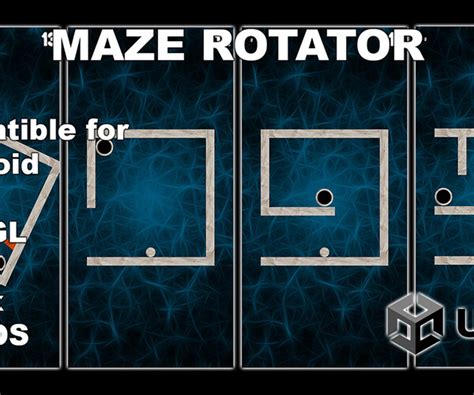 Artstation Maze Rotator Unity Puzzle Game Game Assets