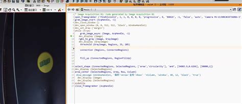 Halcon 学习笔记二：简单blob分析halcon如何打开二值化算子的分布直方图 Csdn博客