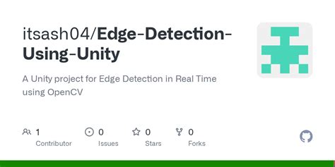 Github Itsash04edge Detection Using Unity A Unity Project For Edge