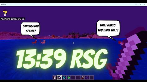 Minecraft Bedrock RSG Speedrun In 13 39 3rd Sub 15 YouTube