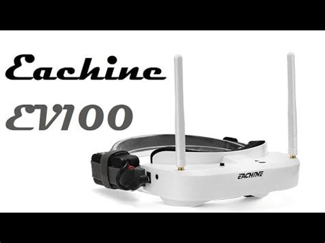 FPV очки за 100$ Eachine EV100 - YouTube