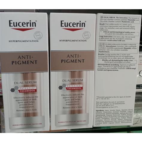 Eucerine Anti Pigment Serum Dual Serum 30 Ml Shopee Thailand