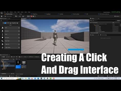 Create A Basic Click And Drag Interface In Unreal Engine Youtube
