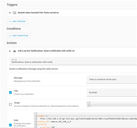 Homeassistant And Reolink Doorbell Poe Third Party Integrations Home Assistant Community