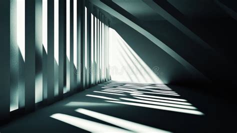 Jagged 3d Zigzag Structures With Sharp Shadows Bold And Abstract