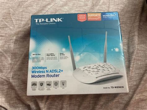 Tp Link Modem Router Td W8961n Computers And Tech Parts And Accessories Networking On Carousell