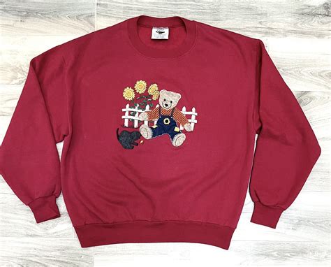 Vintage Cats Bear Halloween Gopher Sport Sweatshirt A Gem