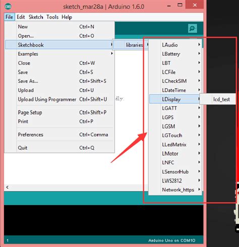 arduino ide for rephone kit