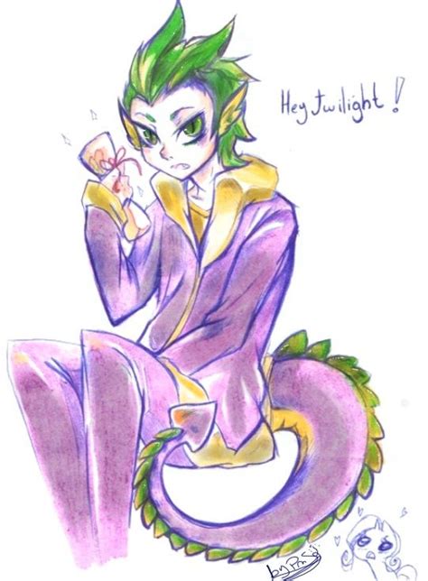 Spike Mlp Rarity Human Artist Elf Ears