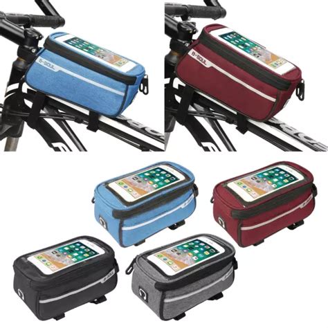 VÉLO DE ROUTE vélo vélo avant Tube cadre sac vtt étanche support de EUR