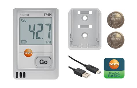 Testo 174 H Mini Data Logger For Temperature And Humidity With USB C