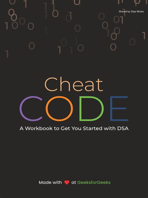 Cheat Code For Dsa Pdf