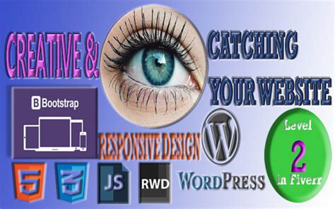 Make Eye Catching Website Design Responsive Or Developing By Tarekahmed28