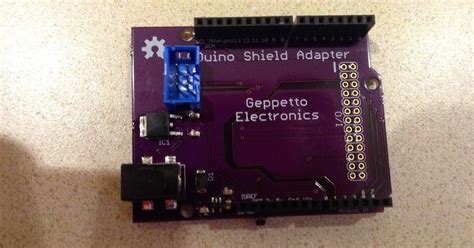 Geppetto Electronics Final Prototype For LCDuino Shield Adapter
