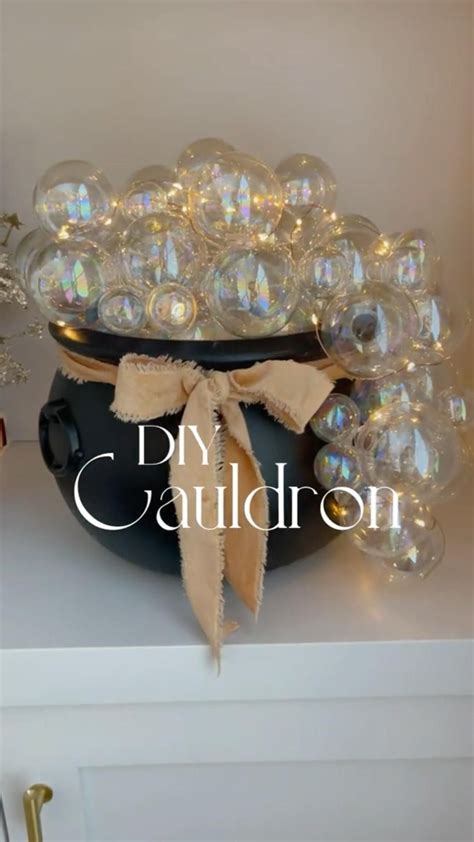 How To Make A Diy Witch Cauldron Easy Step By Step Artofit