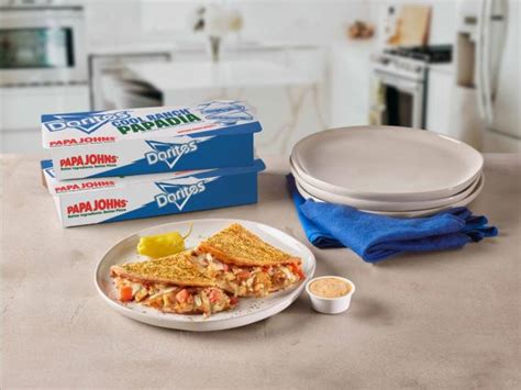 Papa Johns Doritos Team Up To Create The Doritos Cool Ranch Papadia