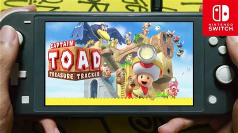 Captain Toad Treasure Tracker Gameplay Nintendo Switch Lite