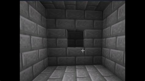 Minecraft Bedrock Simple 3x3 Vault Door Youtube
