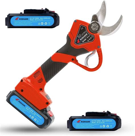 Koham Professional Cordless Electric Pruning Shears With
