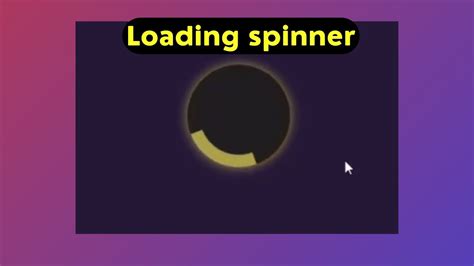 Loading Spinner In Html And Css 2023 Papa Developer Youtube