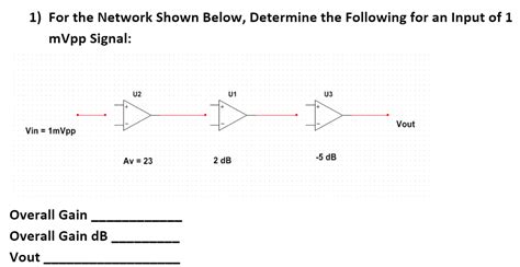 Solved 1 For The Network Shown Below Determine The