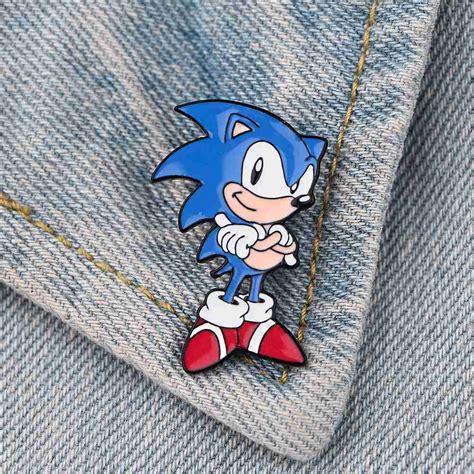 Sonic The Hedgehog ‘ready Enamel Pin Distinct Pins