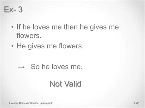Validity Of Argument Pptx Science