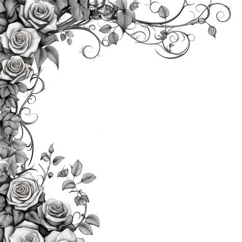 Premium Photo Floral Wreath Vector