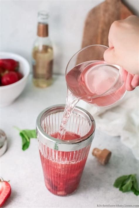 Strawberry Paloma Cocktail Kitchen Fun With My 3 Sons