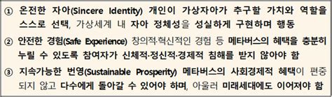 과기정통부 메타버스 윤리원칙 발표3대 지향가치·8대 실천원칙 제시 대학지성 Inandout