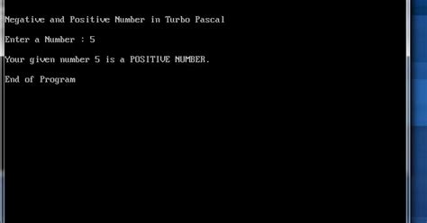 Free Programming Source Codes And Computer Programming Tutorials Positive And Negative Numbers