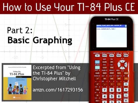 Using Your TI 84 Plus CE Part 2 Basic Graphing YouTube