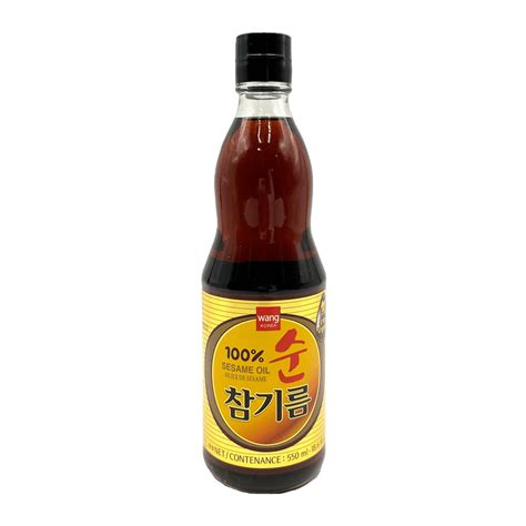 100 Sesame Oil 186fl Oz550ml H Mart