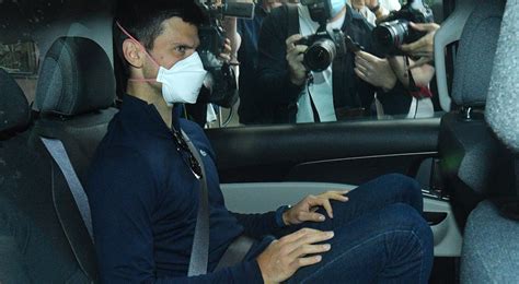 Novak Djokovic Arrives In Dubai After Deportation From Australia