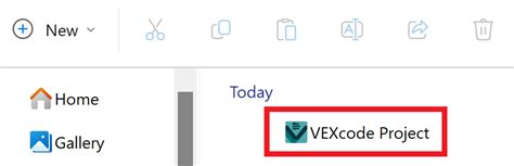 Opening And Saving VEXcode GO Projects On Chrome Browser VEX Library
