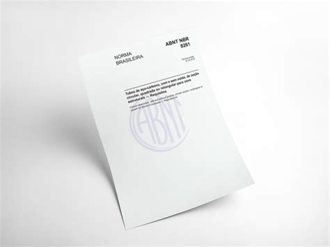 Norma Abnt Nbr 8261 Jetro Tubos