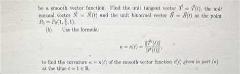 Solved A Let Rtt22i32t3jtkbe A Smooth Vector