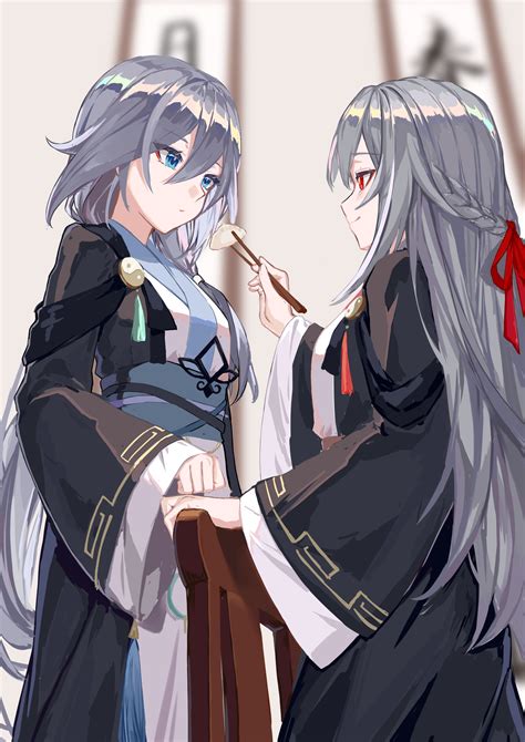 Fu Hua And Fu Hua Honkai And More Drawn By Liang Yu Ji Lai Danbooru