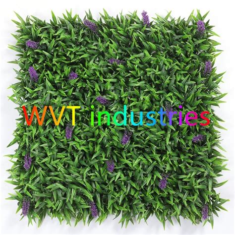 Wvt Anti Uv Artificial Boxwood Ivy Fern Foliage Leaf Fence Green Wall