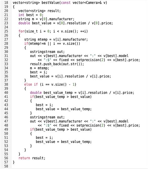 Solved Using The Camera Structure Defined In The File Write Chegg