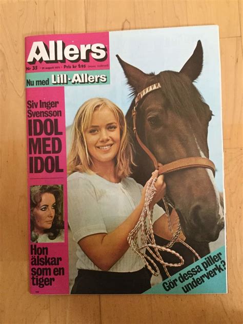 Allers nr 35 1971 med bla Siv Inger Svensson 351398814 ᐈ Köp på Tradera
