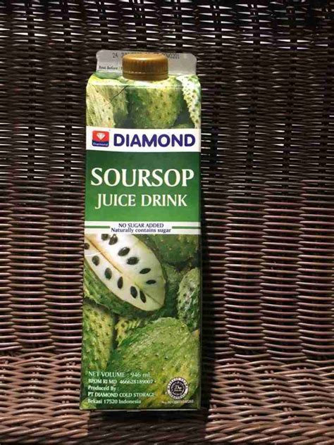 Jual Diamond Juice Jus Minuman Sari Buah Sirsak Soursop Juice Drink